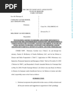 Order Nunc Pro Tunc - Temporary Order | PDF