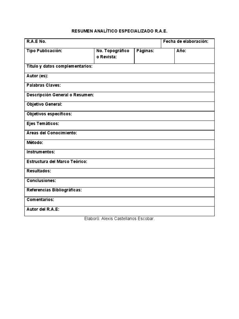 Formato RAE | PDF | Historia