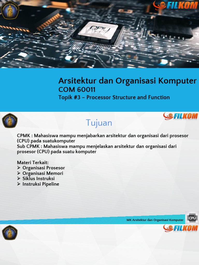 Bab 3 - Processor Structure and Function | PDF | Komputer