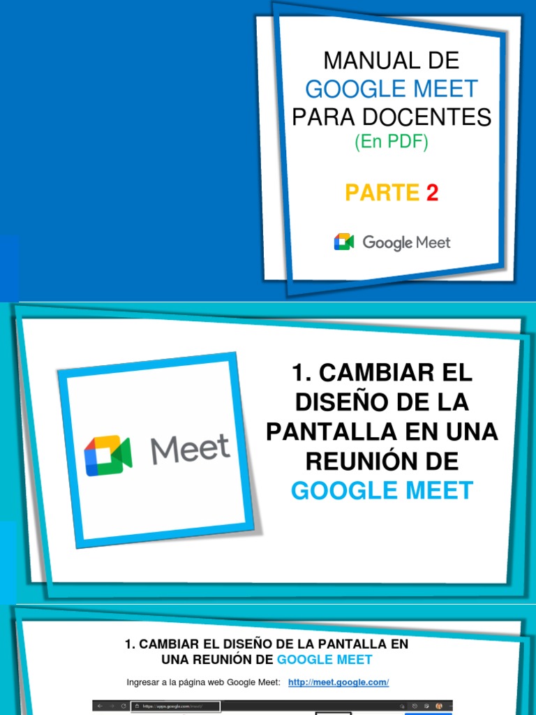 6) Manual Google Meet - Parte 2 | PDF | Desarrollo de software | Ingeniería de software