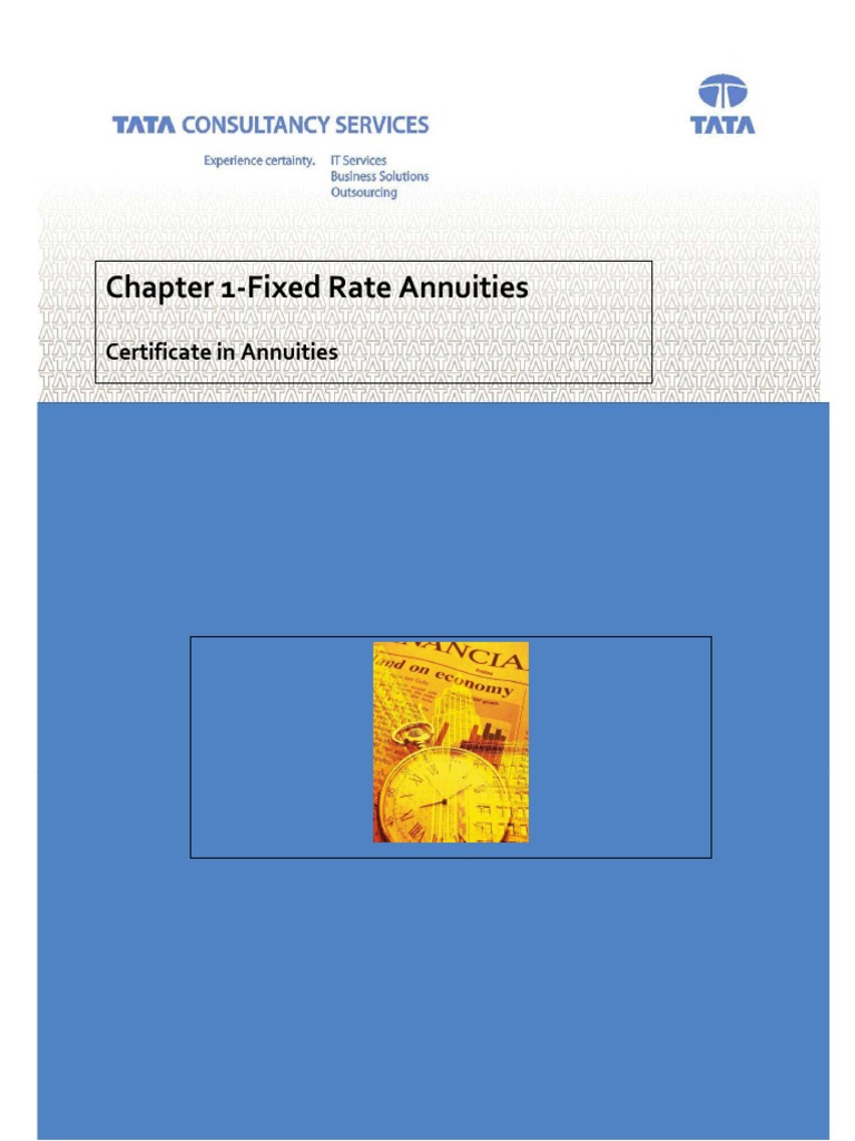 Fixed Rate Annuities Explained | PDF | Life Annuity | Annuity (American)