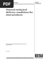 DIN EN 10025-1: Hot Rolled Products of Structural Steels | PDF | Reference