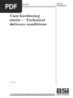 Din en 10084 2008 Case Hardening Steel | PDF | Steel | Heat Treating