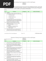 ITGC Audit: Four Key Domains Explained | PDF | Access Control | Password