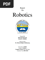 Robotics Research Paper | PDF | Robotics | Robot