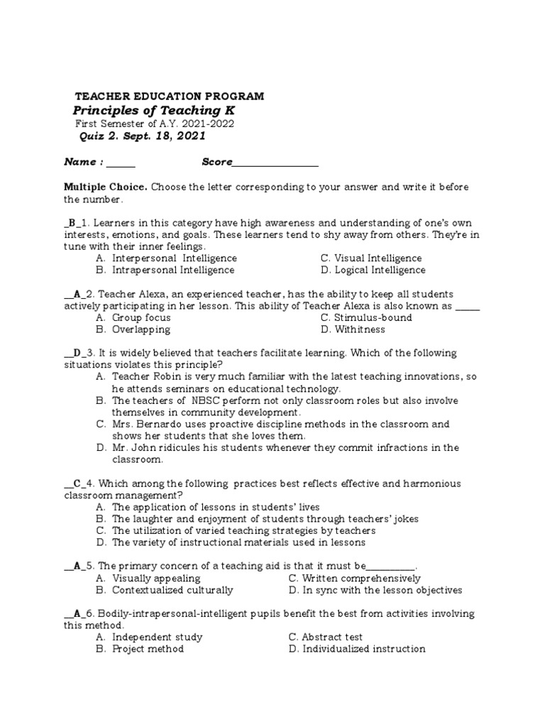 Teaching Strategies and Classroom Management | PDF | Teachers | Lesson Plan