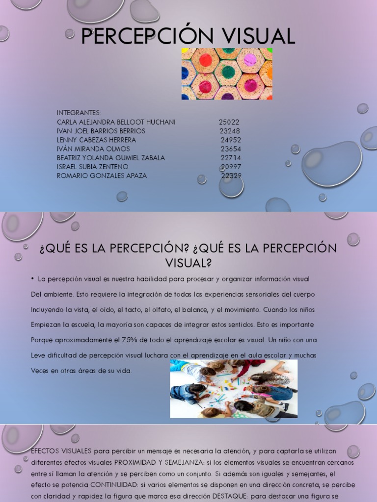 Percepción visual | PDF | Percepción visual | Percepción