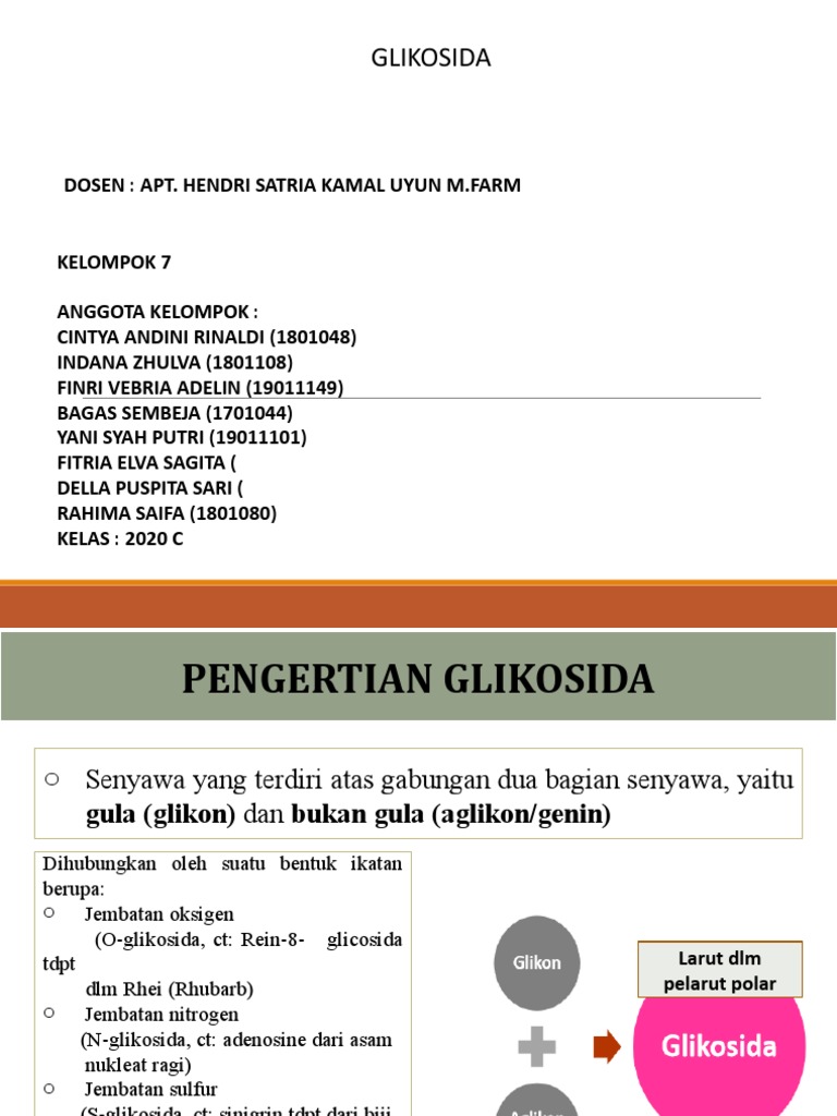 GLIKOSIDA | PDF