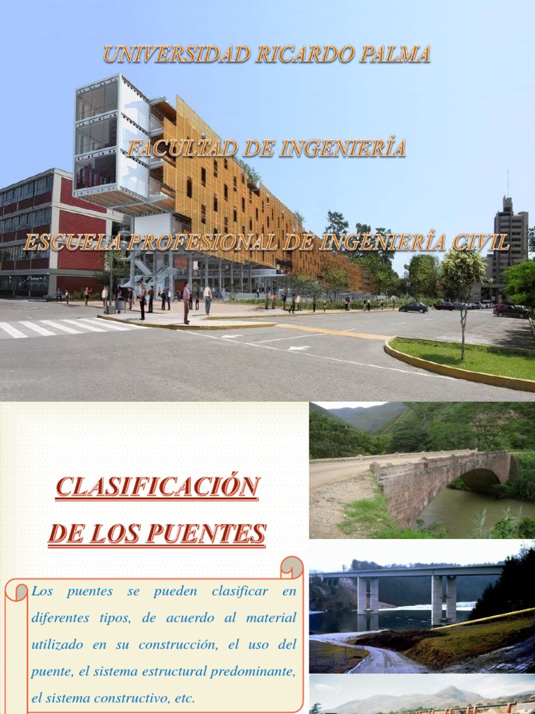 02 - Clasificación de Los Puentes | PDF | Puente | Concreto reforzado