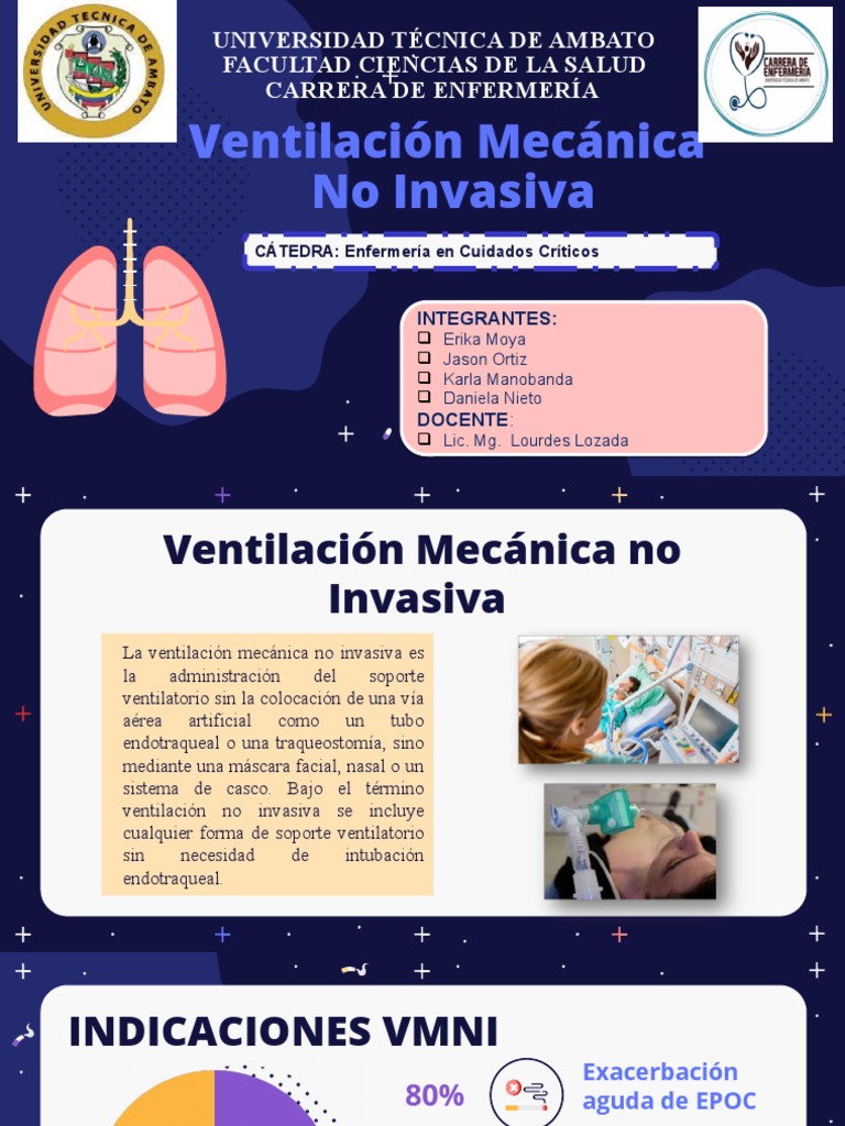 Uci Ventilacion Mecanica No Invasiva | PDF | Cuidado de la salud | Sistema respiratorio