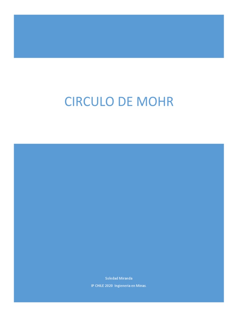 Circulo de Morh | PDF