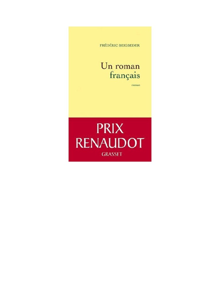 Frederic Beigbeder - Un Roman Francais | PDF