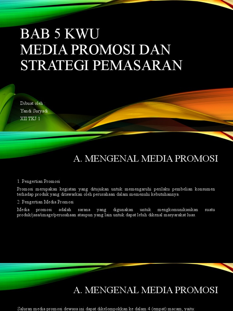 Yandi Suryadi XII TKJ 1, Rangkuman Bab 5 KWU | PDF