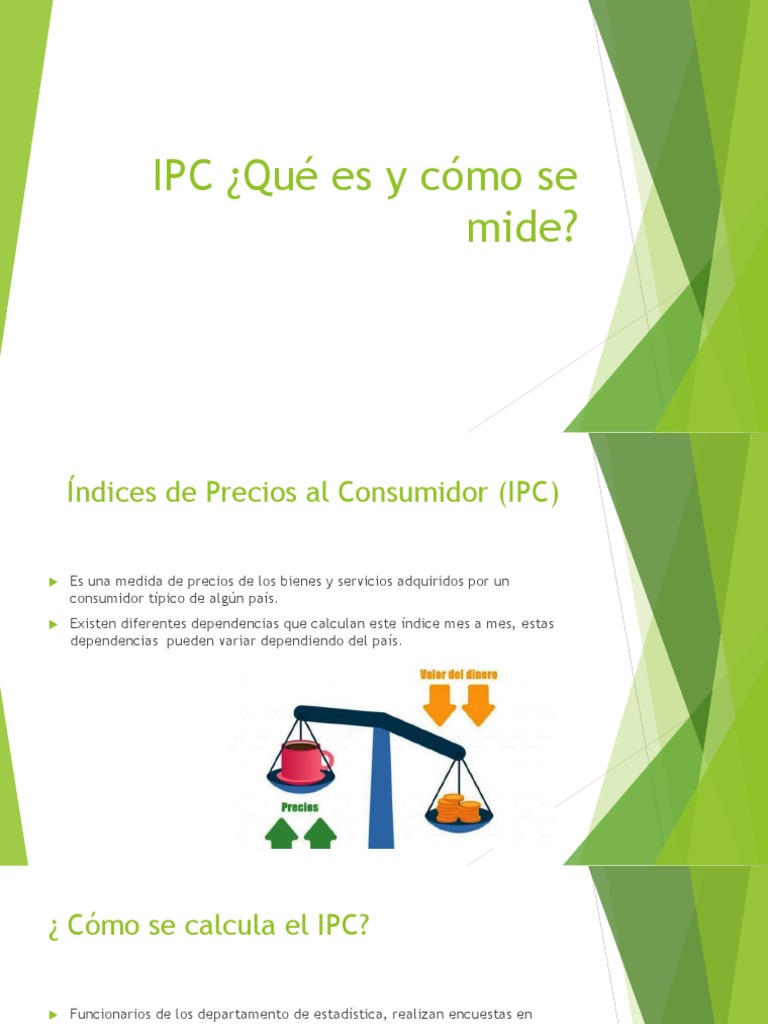 IPC, Qué Es y Cómo Se Mide Video | PDF | Índice de precios al ...