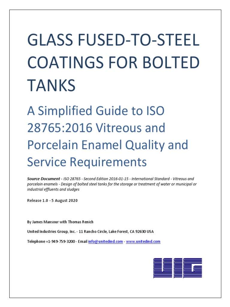 A Simplified Guide To ISO28765 by United Industries Group Inc | PDF ...