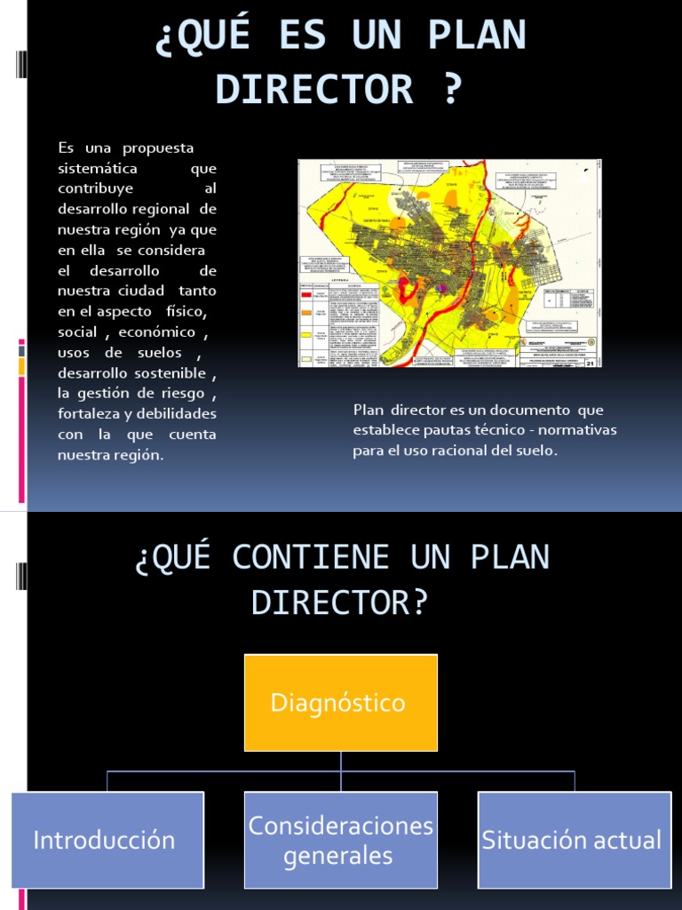 Qué Es Un Plan Director | PDF | Economias