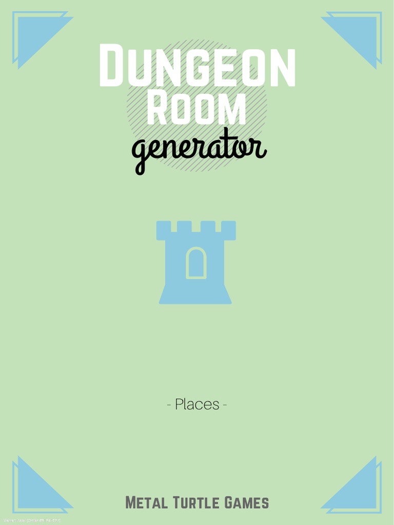 Dungeon Room Generator | PDF