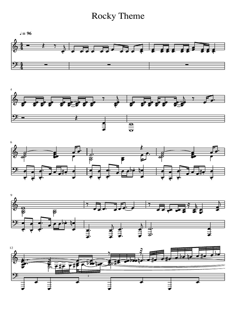 Rocky Theme Song | PDF