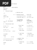 Menghitung Volume Pekerjaan Atap | PDF