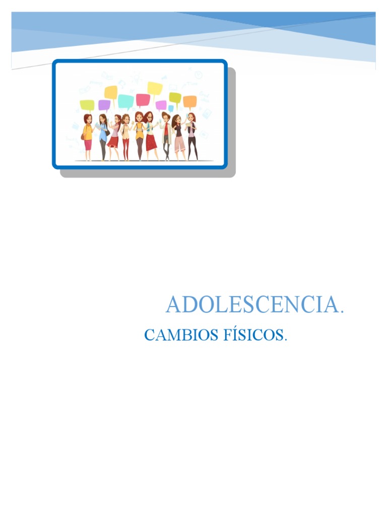 Cambios Fisicos en La Adolescencia | PDF