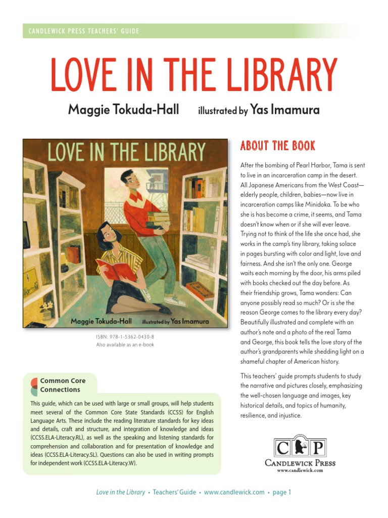 Love in The Library by Maggie Tokuda-Hall Teachers Guide | PDF ...