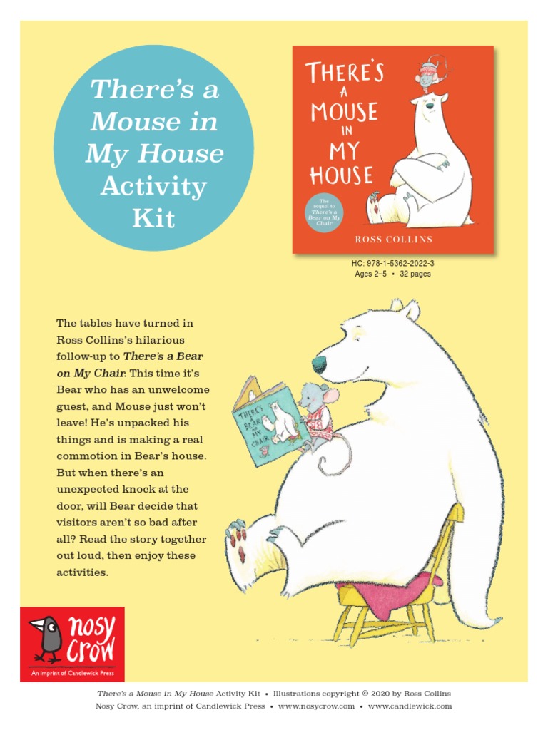 There's A Mouse in My House by Ross Collins Activity Kit | PDF