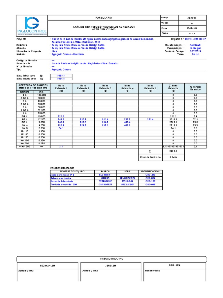 Formato de Ensayo | PDF | Partículas | Ingeniería de Procesos