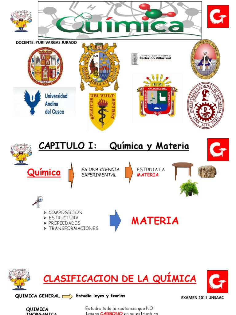 Clases de Quimica | PDF | Átomos | Núcleo atómico