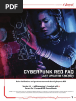 Cyberpunk Red Fillable Character Sheet | PDF | Weaponry | Leisure