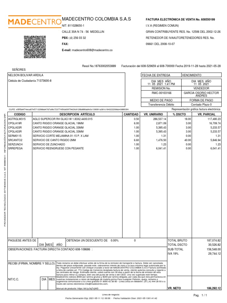 Madecentro | PDF | Industrias de servicio | Bancario