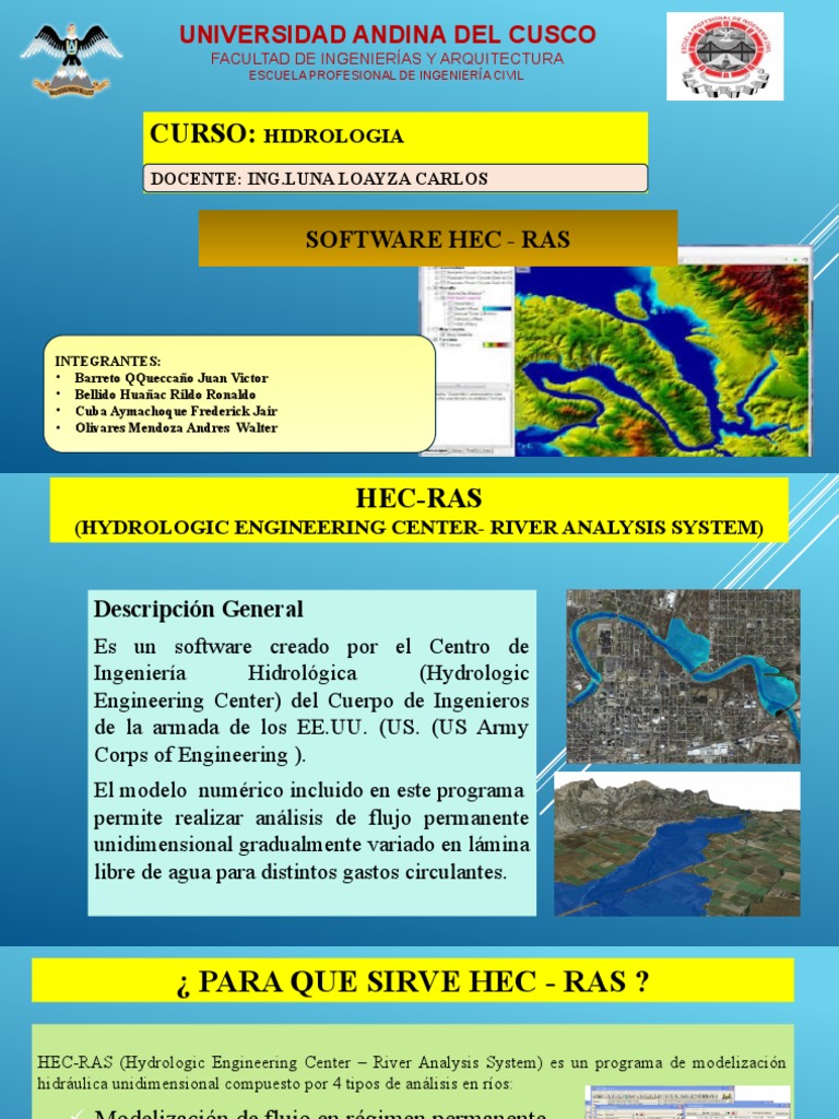 Software Hec Ras - Grupo 2 | PDF | Software | Ingeniería