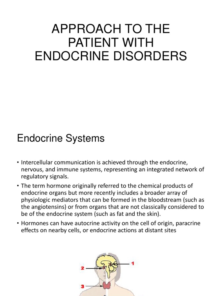 Approach To The Patient With Endocrine Disorders | PDF | Endocrine ...