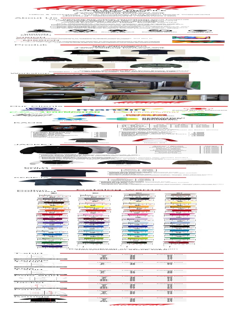 DCL Indonesia: Apparel Berkualitas Tinggi | PDF