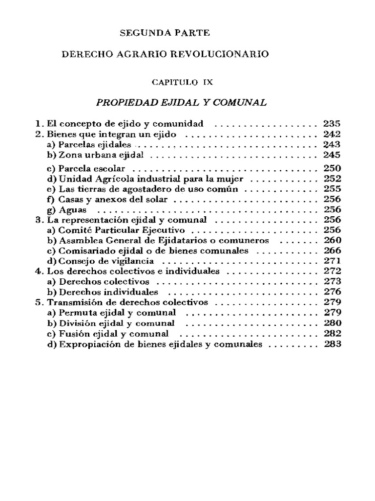 Propiedad Ejidal y Comunal | PDF