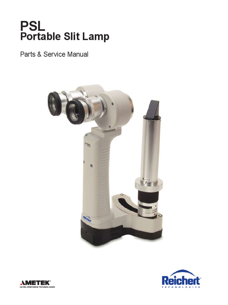 PSH Parts and Service Manual | PDF | Optics | Electromagnetic Radiation