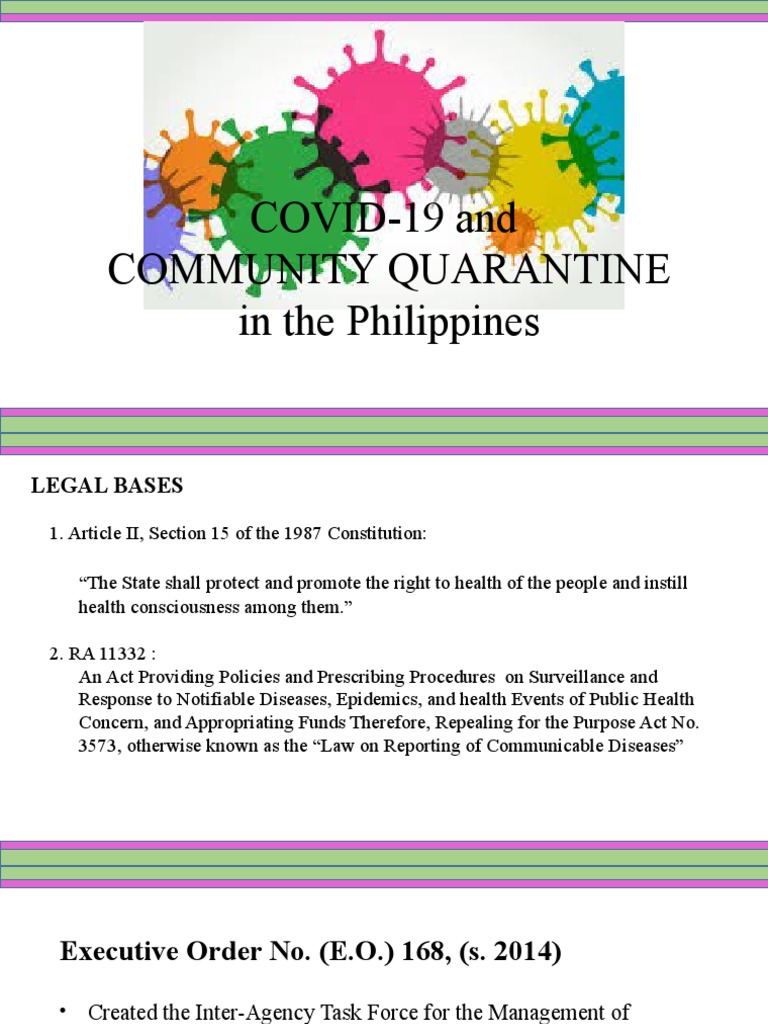 COVID-19 Quarantine Guidelines in PH | PDF | Quarantine | Public Health