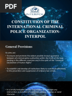 INTERPOL Constitution | PDF | United Nations General Assembly | Committee