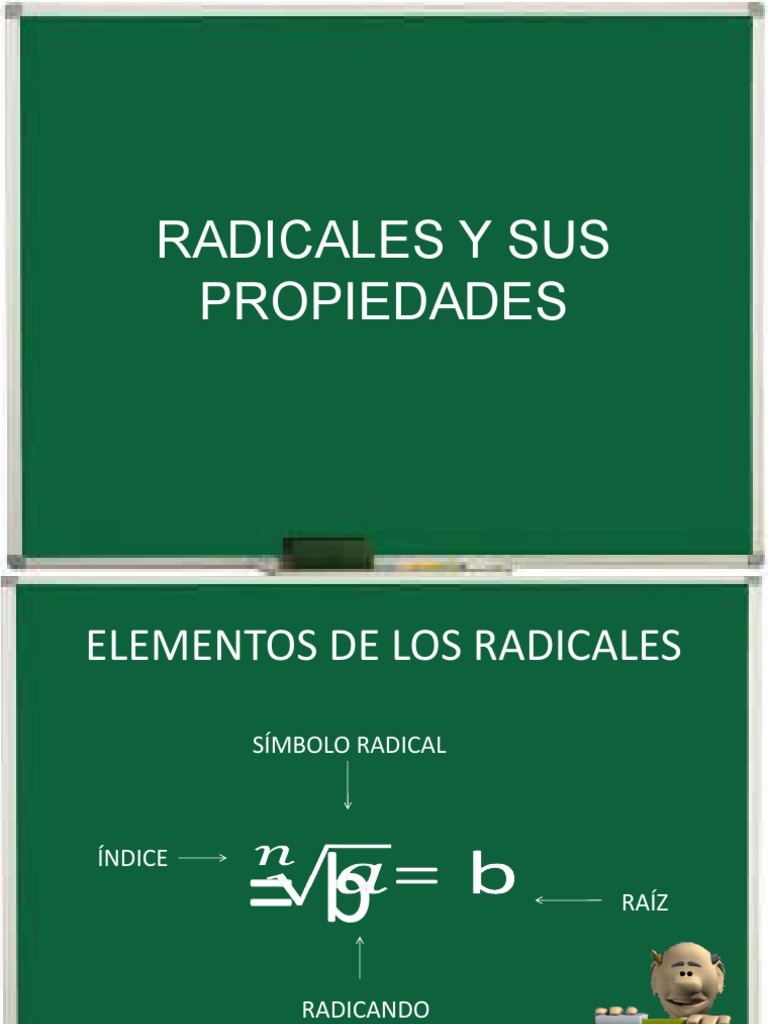 Radicales y Sus Propiedades | PDF | Multiplicación | Matemáticas