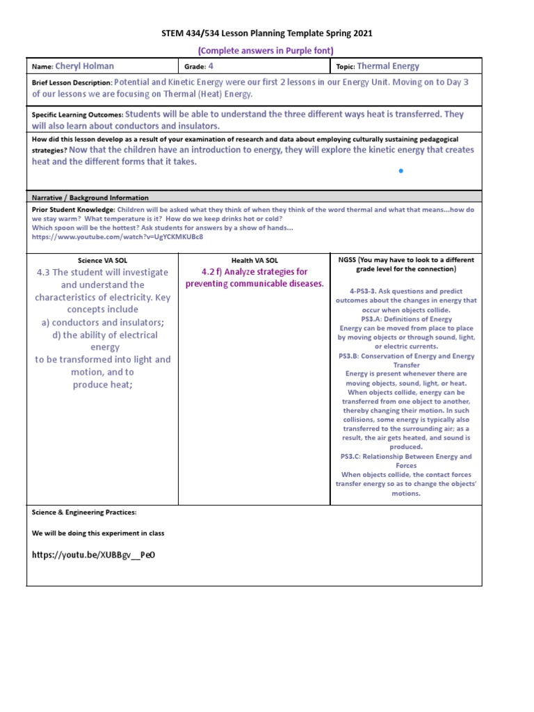Potential and Kinetic Energy Were Our First 2 Lessons in Our Energy ...