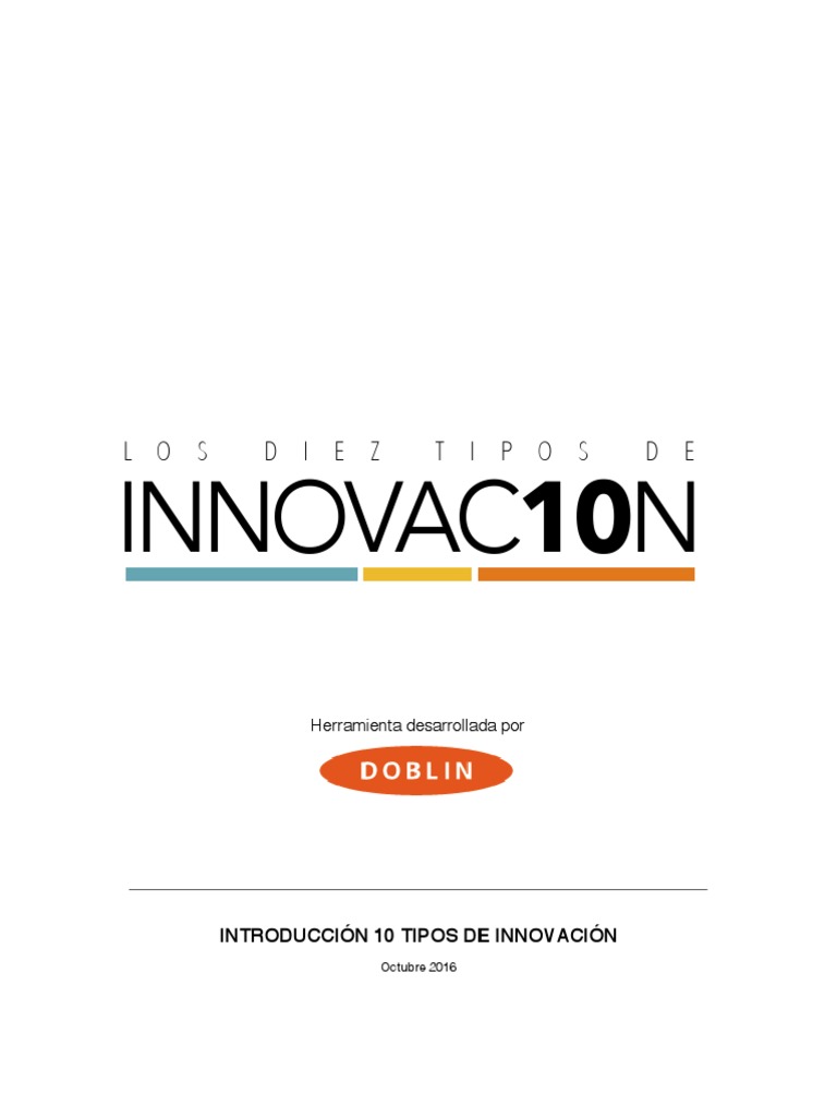 Doblin by Deloitte 10 Tipos de Innovacin | PDF | Producto (Negocio) | Marca