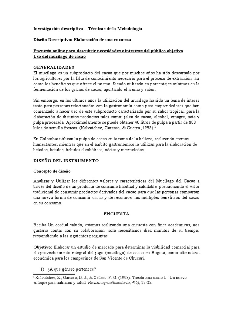 Actividad 6 Investigación Concluyente | PDF | Diseño | Postres
