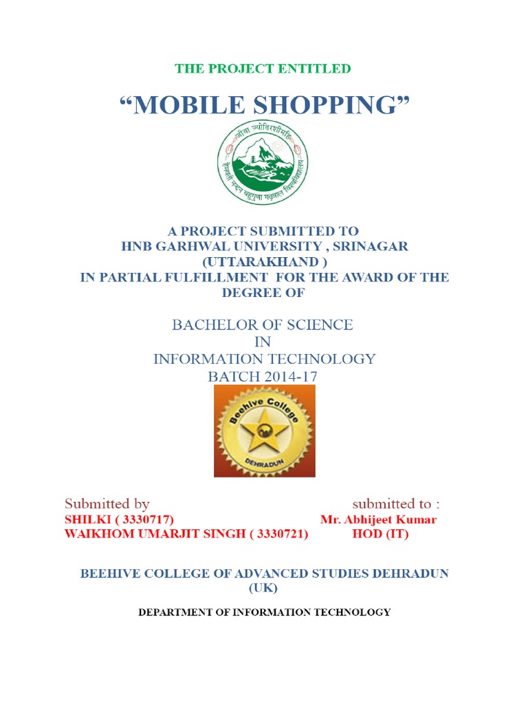 Mobile Shop Management Report | PDF