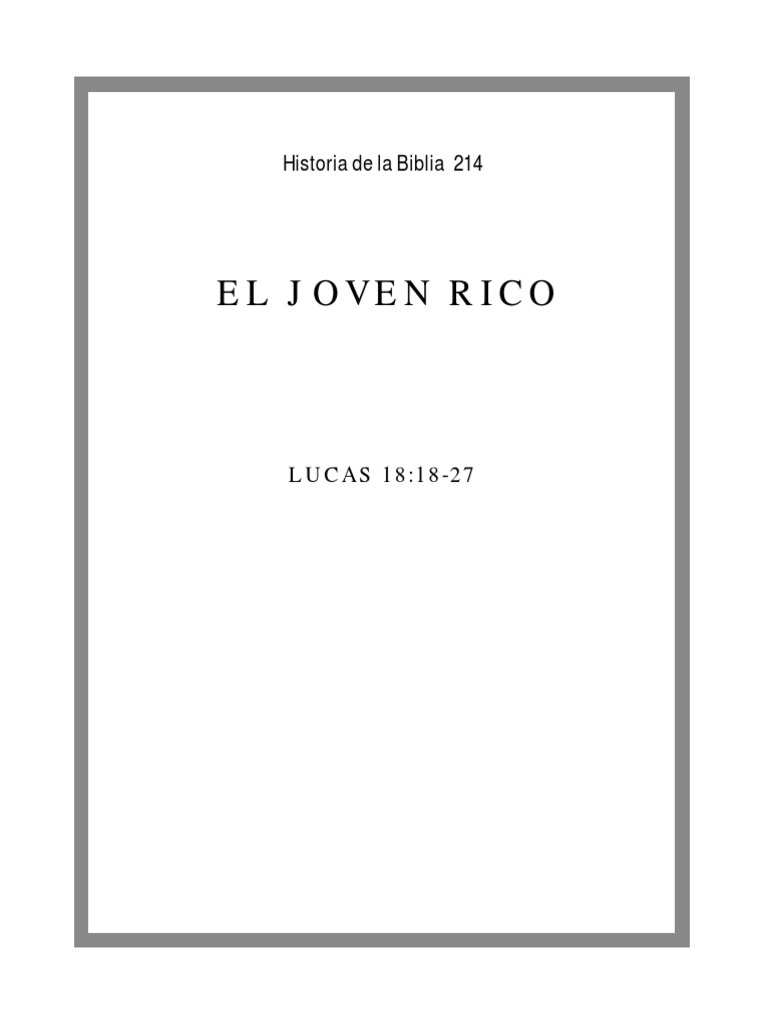 El Joven Rico | PDF