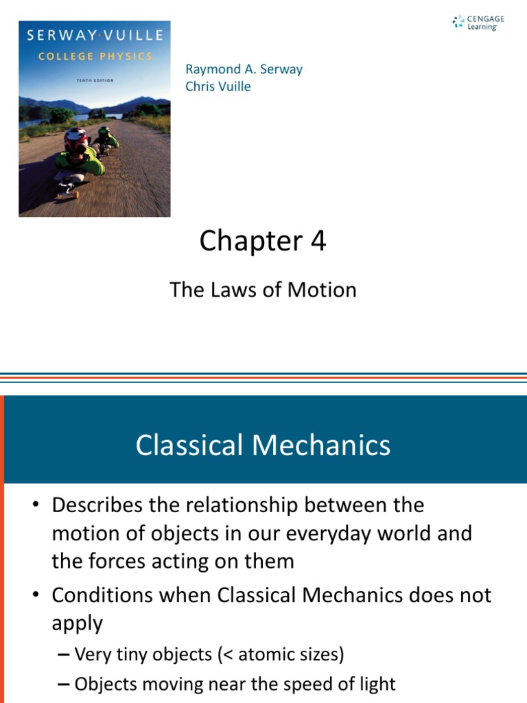 Week 004 - 005 Presentation Laws of Motion | PDF | Force | Friction