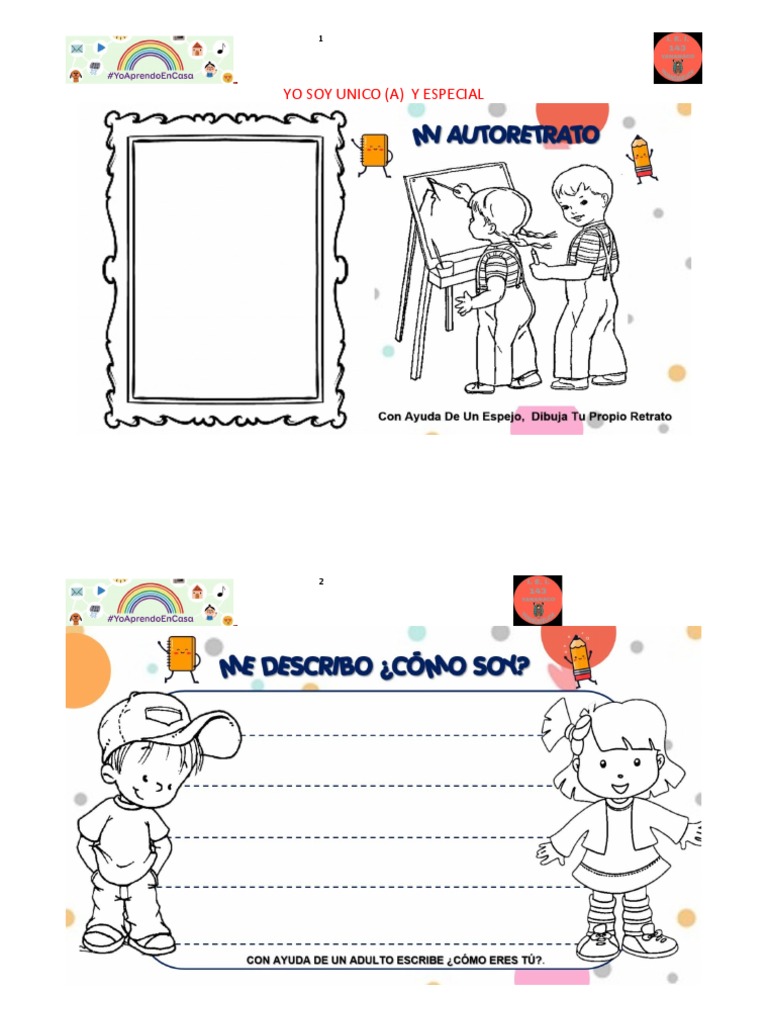 Soy único y especial | PDF