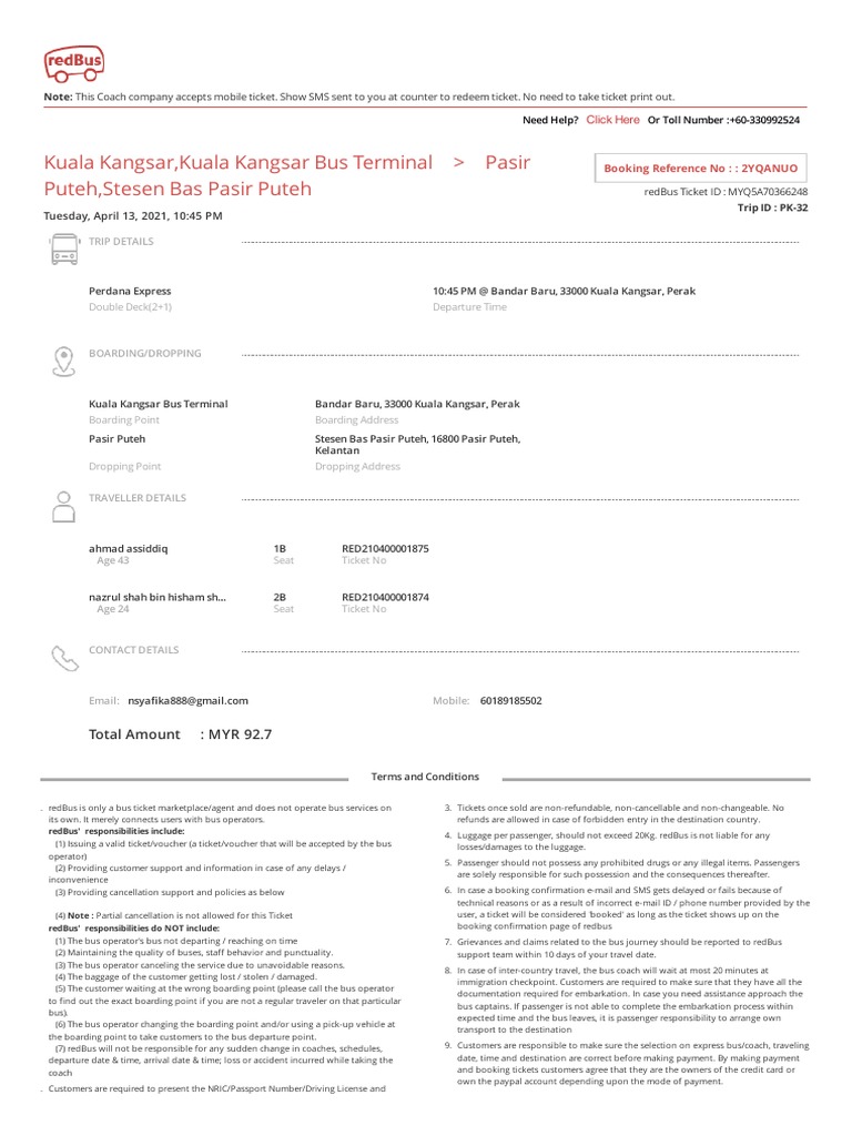 Kuala Kangsar, Kuala Kangsar Bus Terminal Pasir Puteh, Stesen Bas Pasir ...