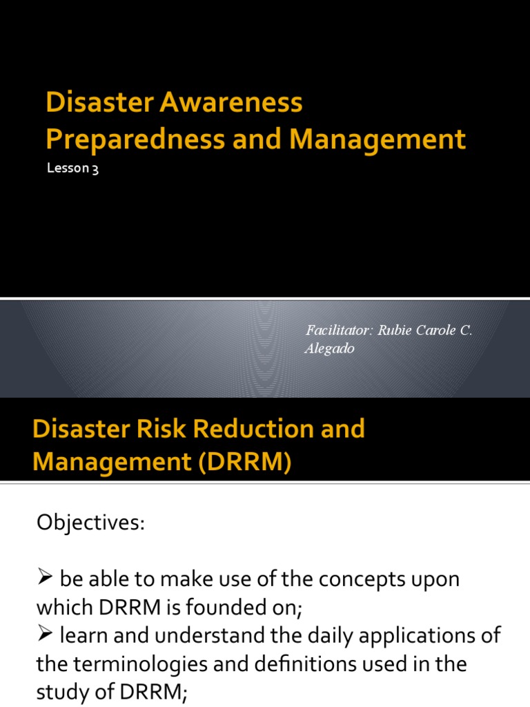 Disaster Risk Reduction and Management Guide | PDF | Hazards | Disaster ...