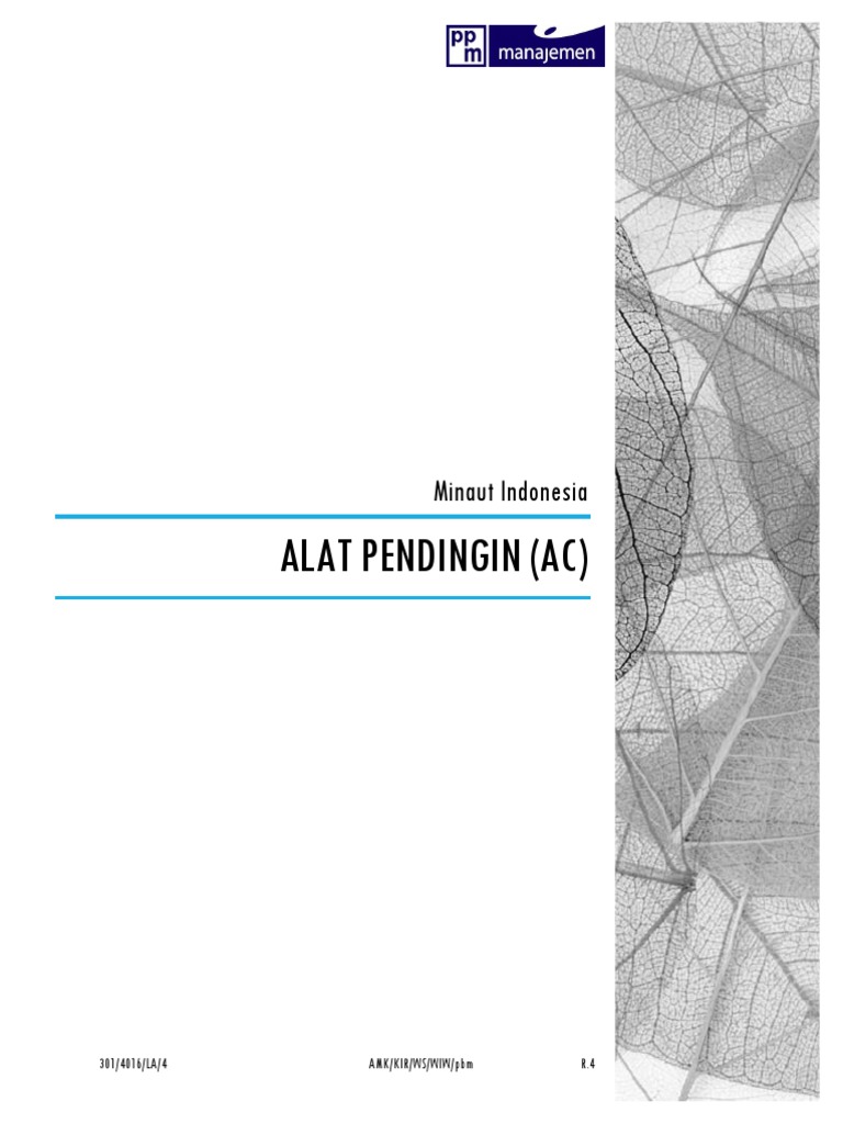 Produksi Alat Pendingin PT Minaut | PDF