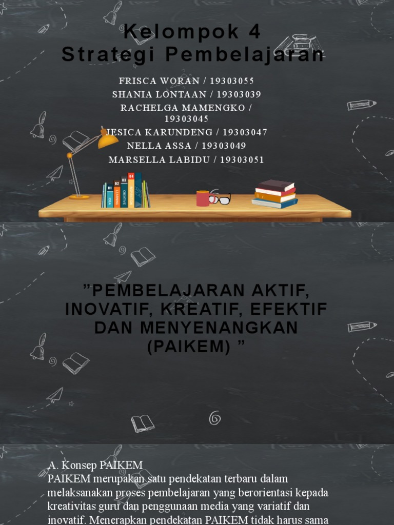 Strategi Pembelajaran | PDF