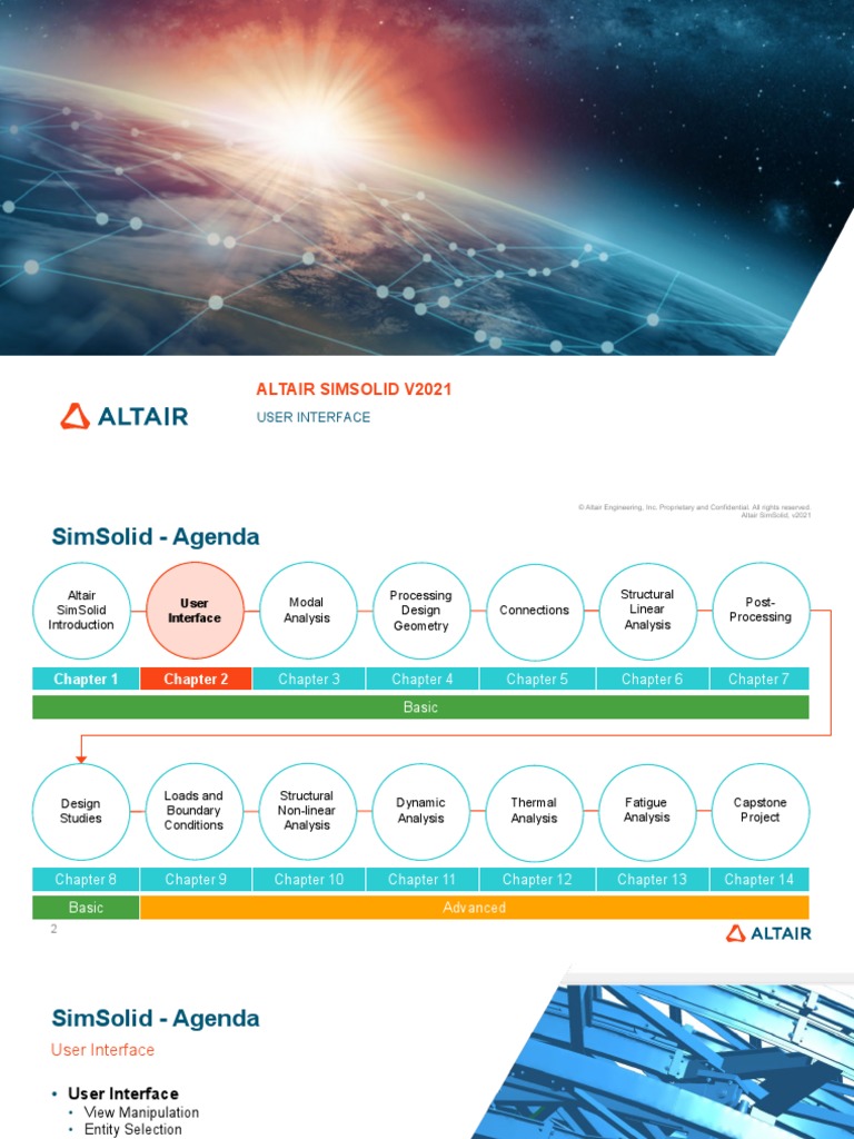 Altair Simsolid V2021: User Interface | PDF | Menu (Computing ...